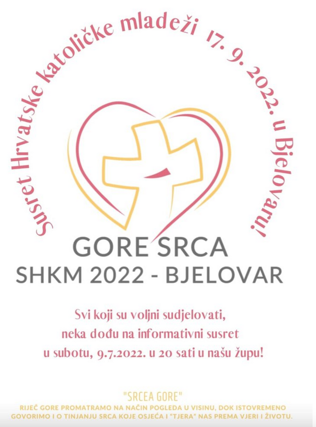 Susret hrvatske katoličke mladeži u Bjelovaru – Hrvatska katolička ...